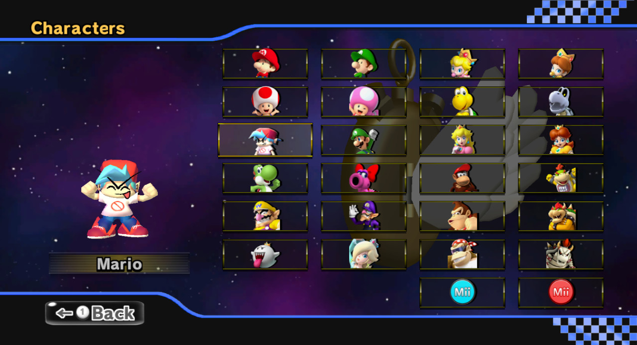 Boyfriend in MKWii - Release v1.0 Mod for Mario Kart Wii | MKWii Mods