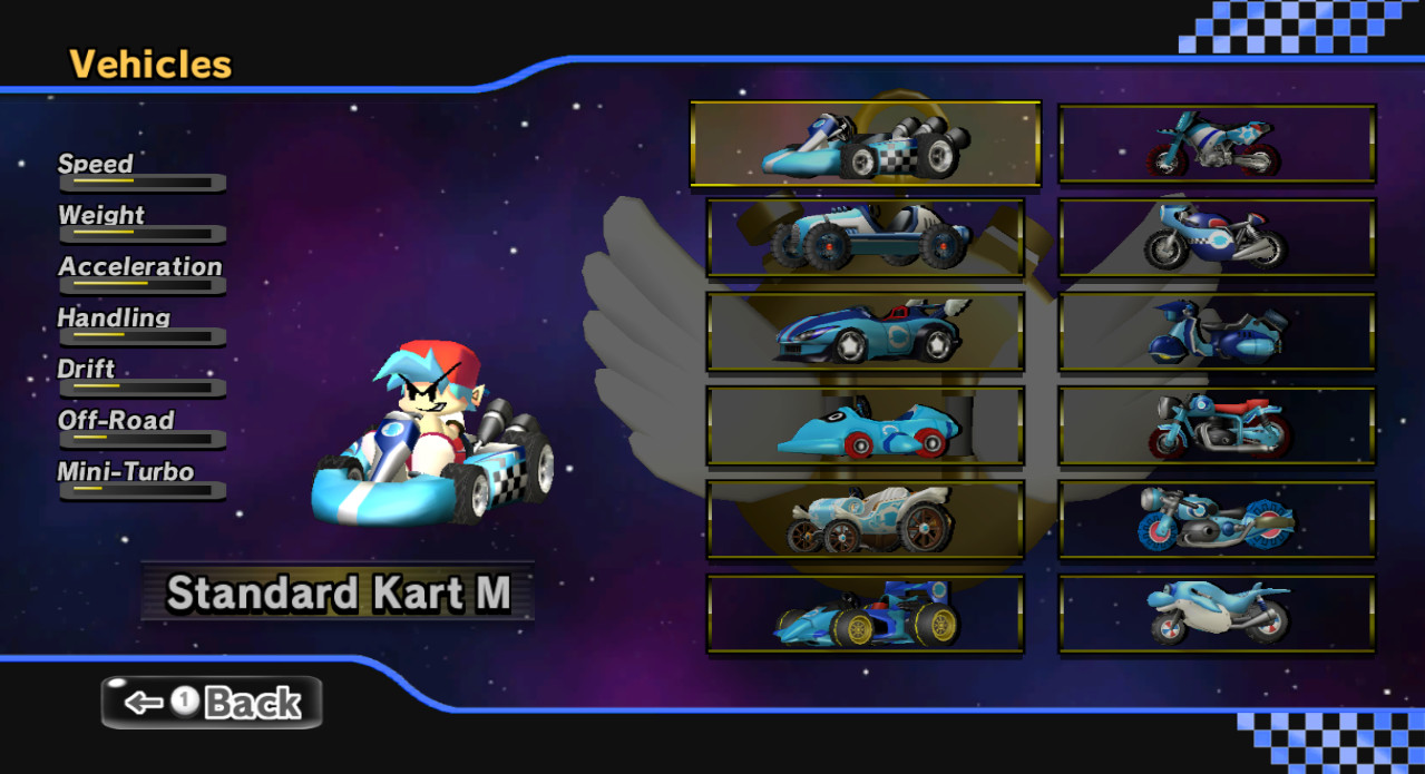 Boyfriend in MKWii - Release v1.0 Mod for Mario Kart Wii | MKWii Mods