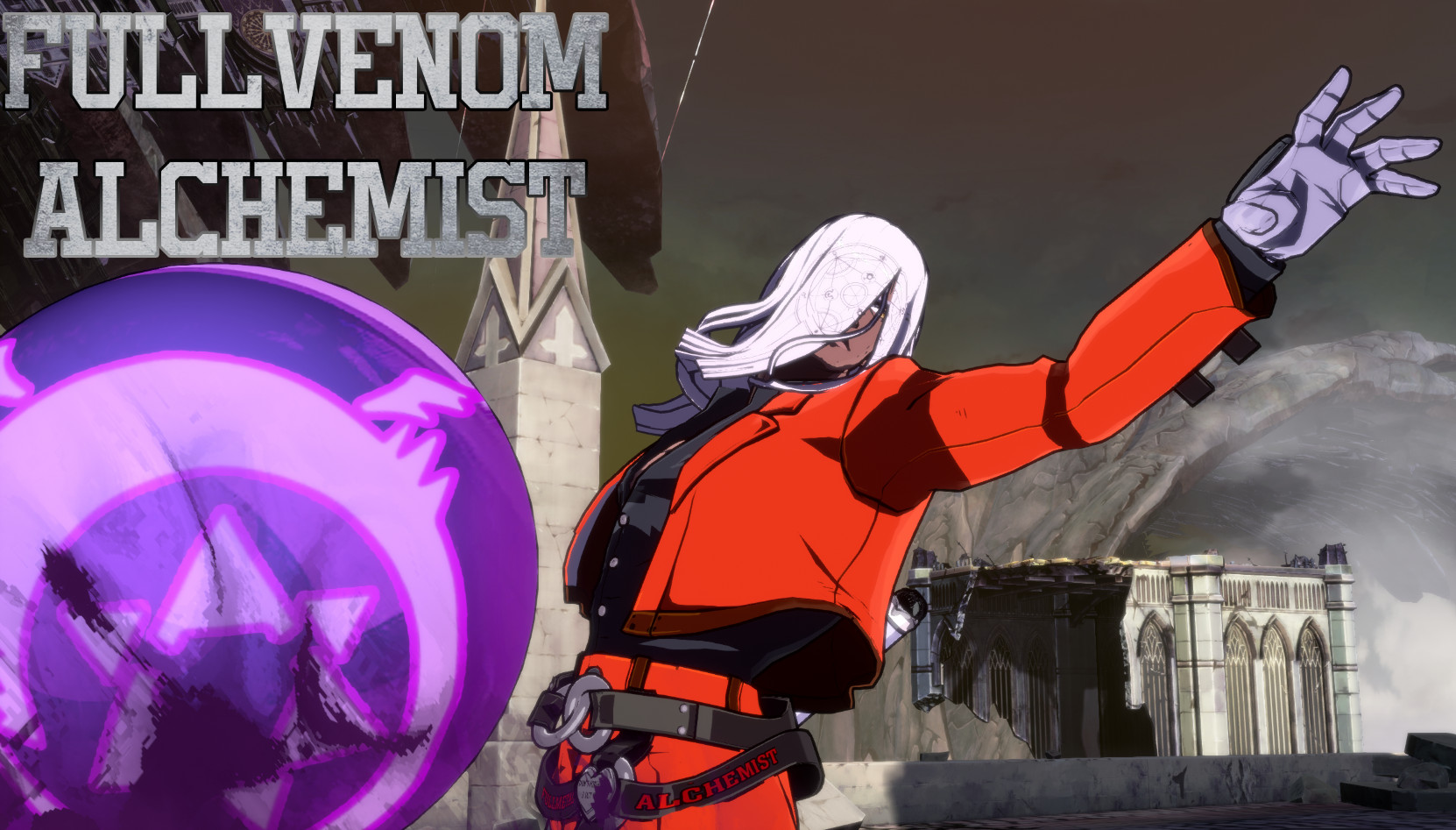 Edward Elric Themed Venom Mod for GUILTY GEAR -STRIVE- | GGST Mods