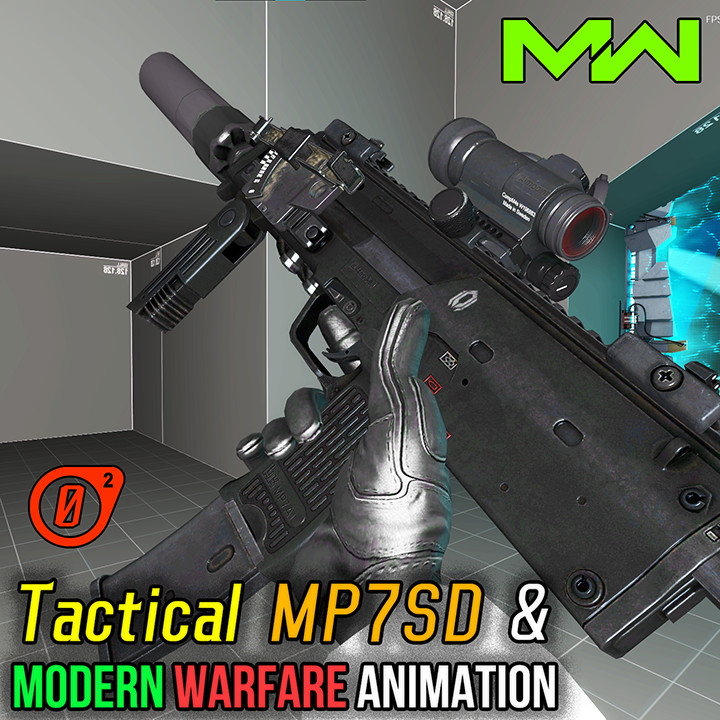 Tact MP7SD & MW Animation Mod for Entropy: Zero 2 | EZ2 Mods
