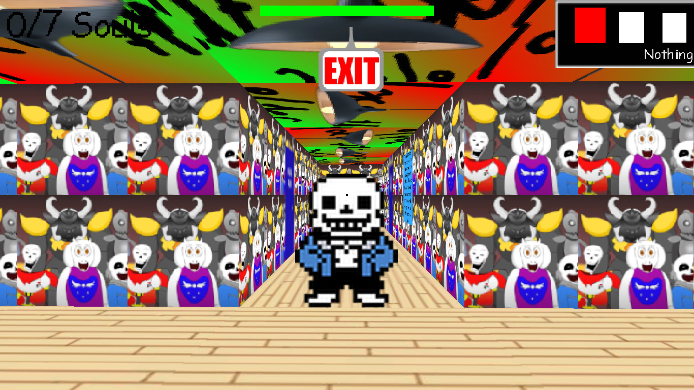 Sans Basics (april fools) Mod for Baldi's Basics | Baldi Mods