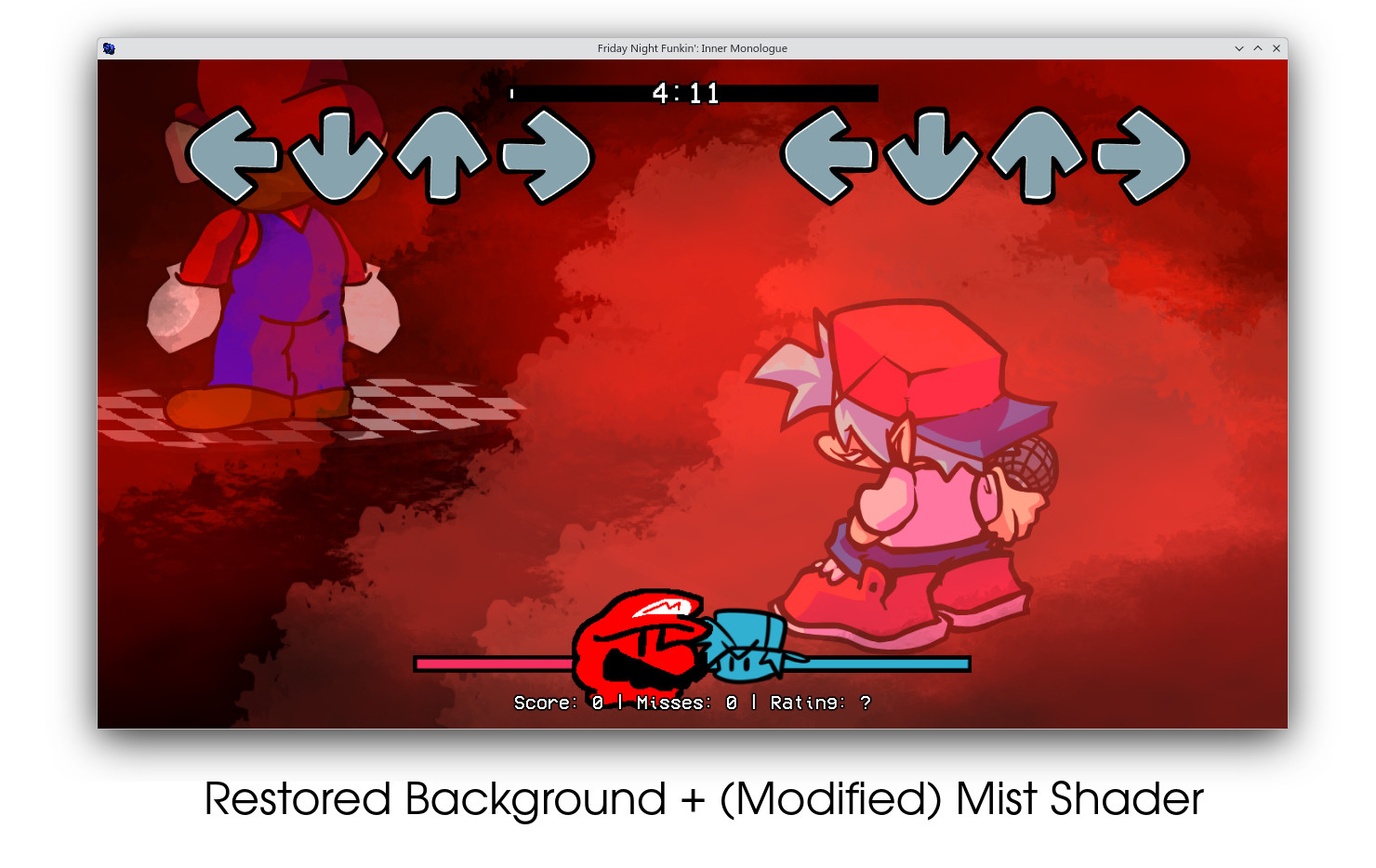 FNF Inner Monologue | VS Faceless Mario v1.01 Mod for Friday Night ...