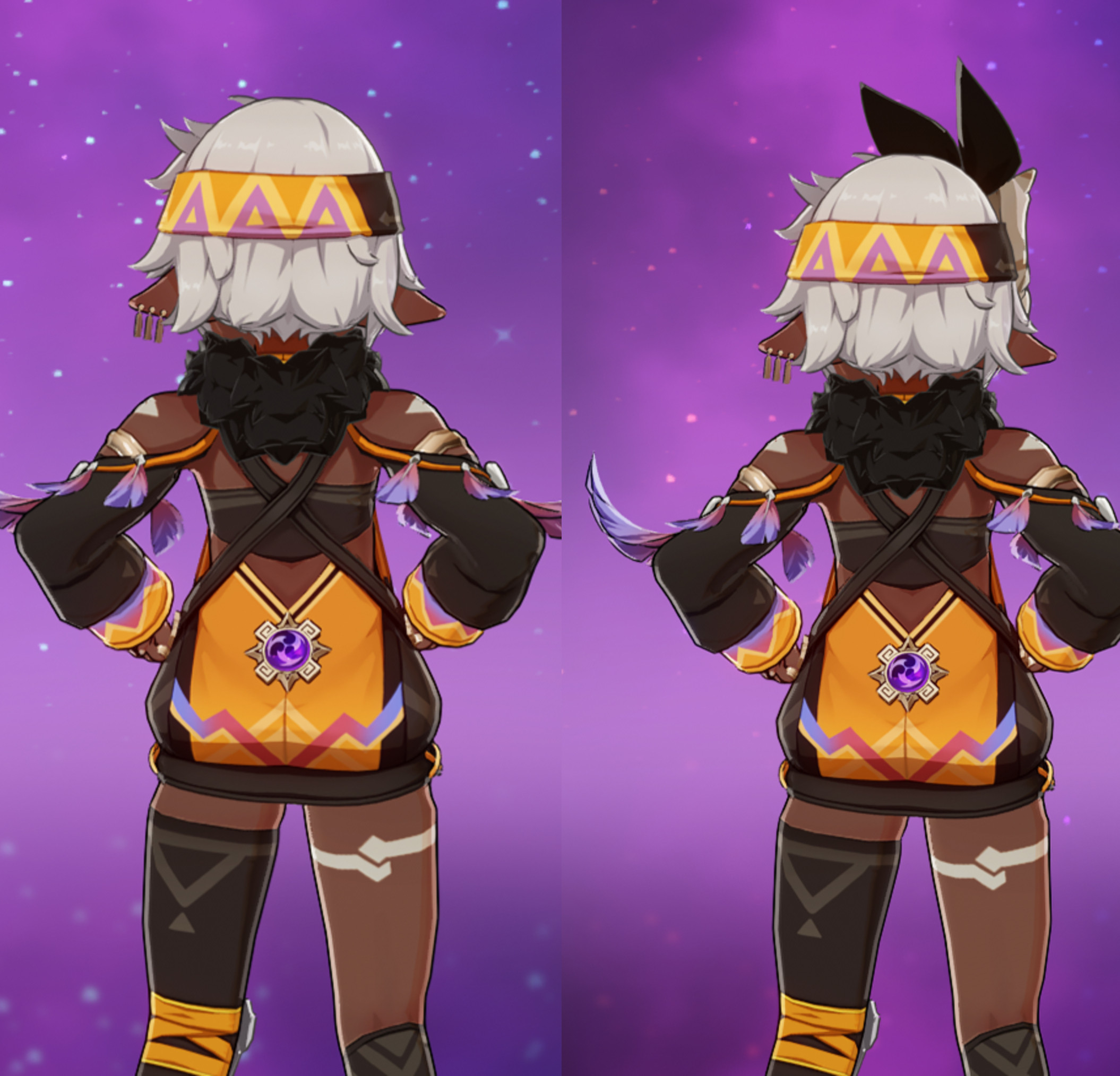 Boy Iansan Dark Skinned Mod for Genshin Impact | GI Mods