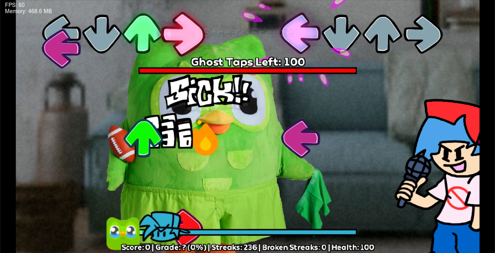 FNF: Duolingo's Last Warning Mod for Friday Night Funkin' | FNF Mods