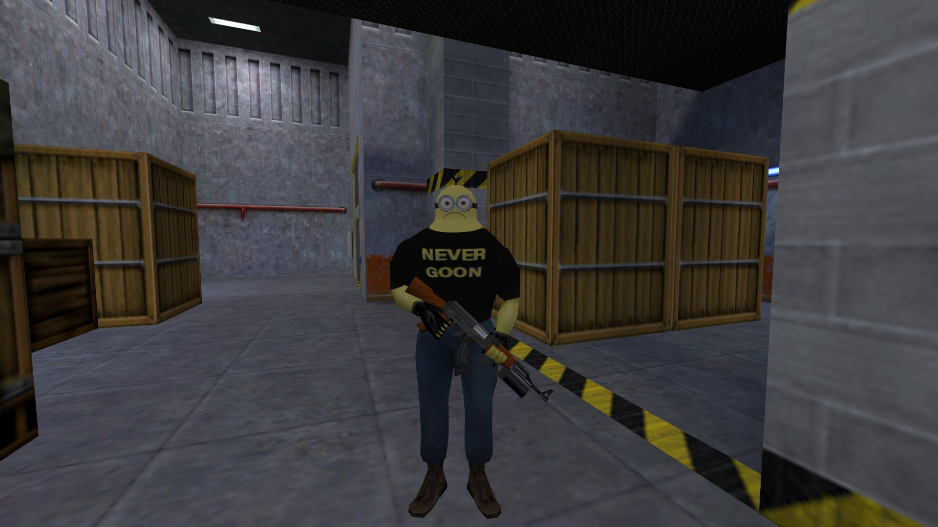NEVER GOON Minion as HECU Mod for Half-Life | HL Mods