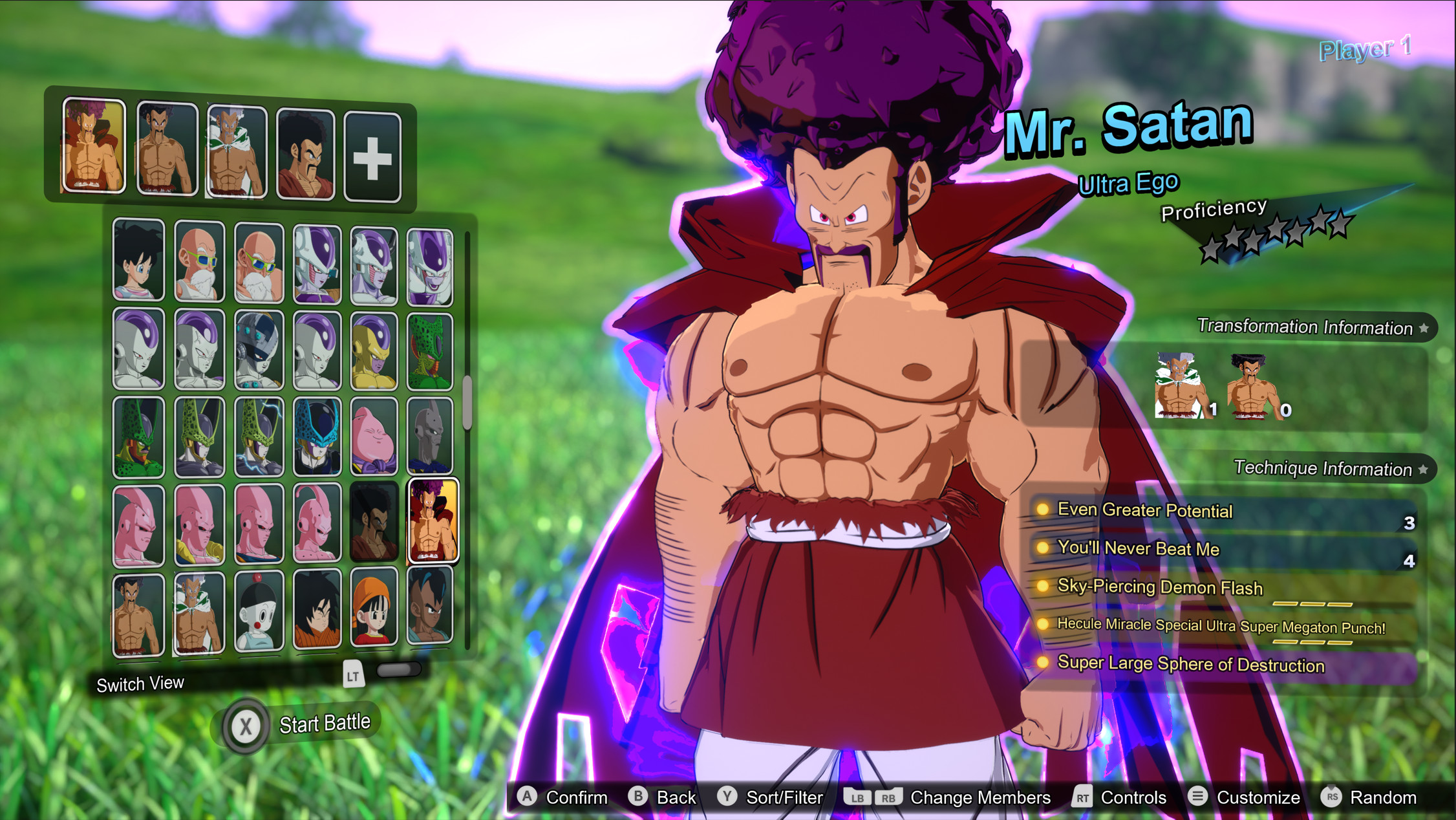 NorthLeone's Mr. Satan forms Mod for Dragon Ball: Sparking! ZERO | DBSZ ...