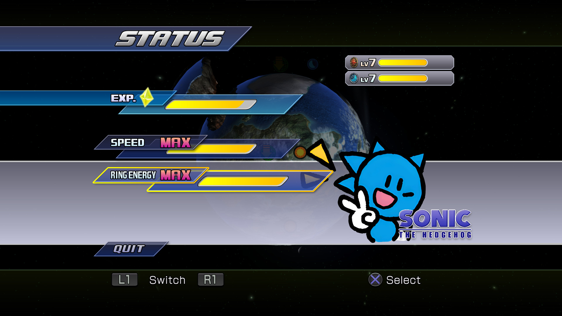 Custome Sonic's Status Portraits Mod for Unleashed Recompiled | UR Mods