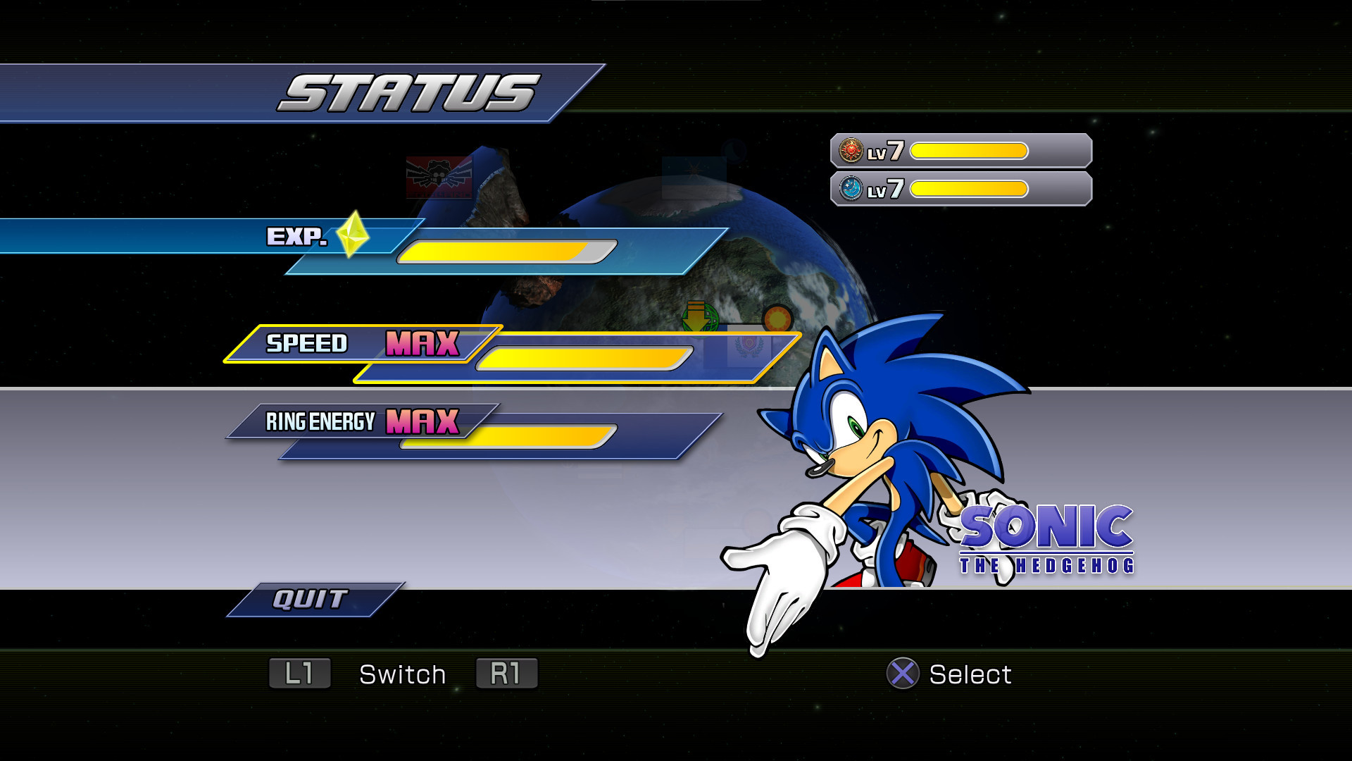Custome Sonic's Status Portraits Mod for Unleashed Recompiled | UR Mods