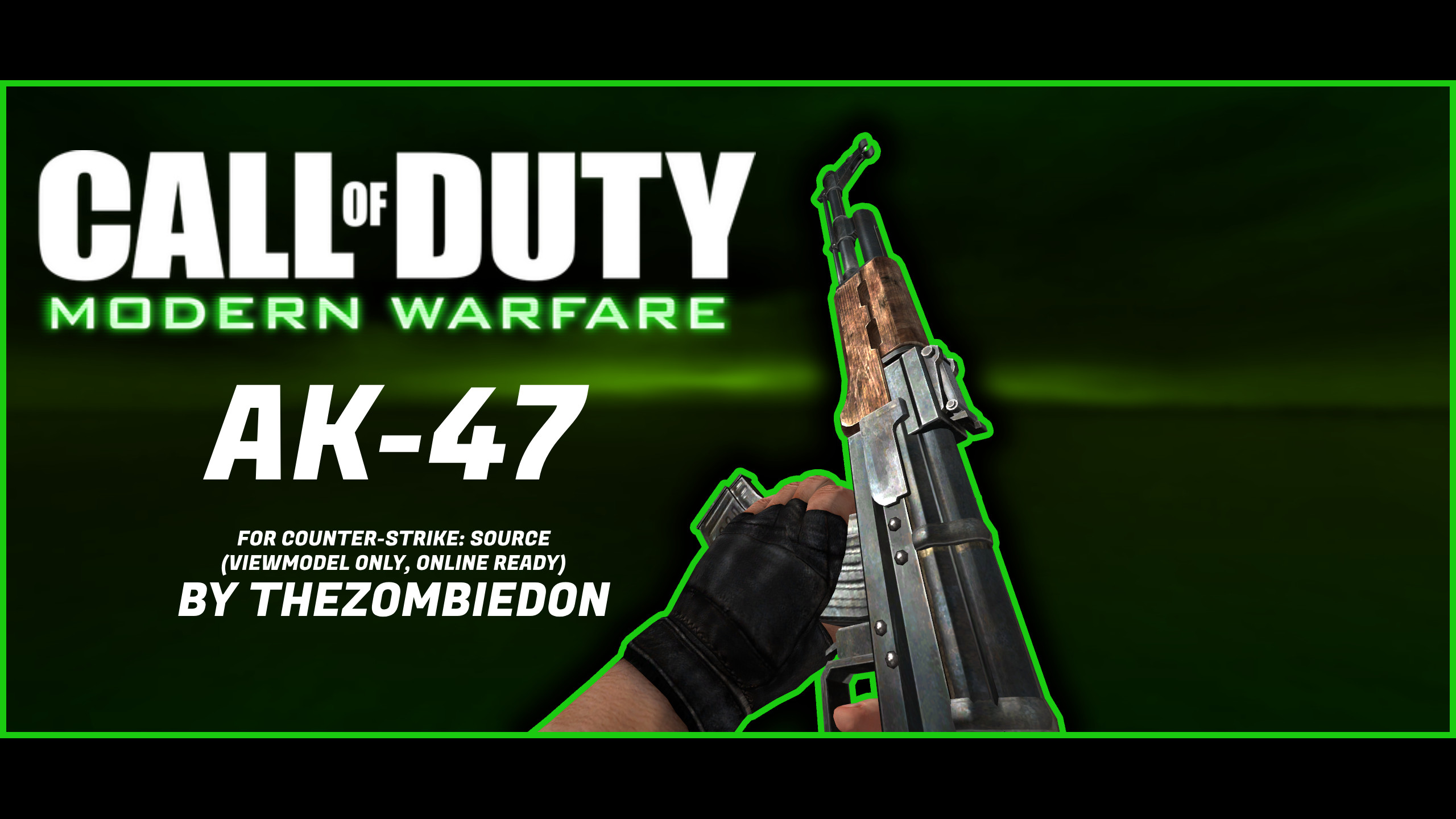 CoD4 MW (2007) AK-47 for Counter-Strike: Source Mod for Counter-Strike ...