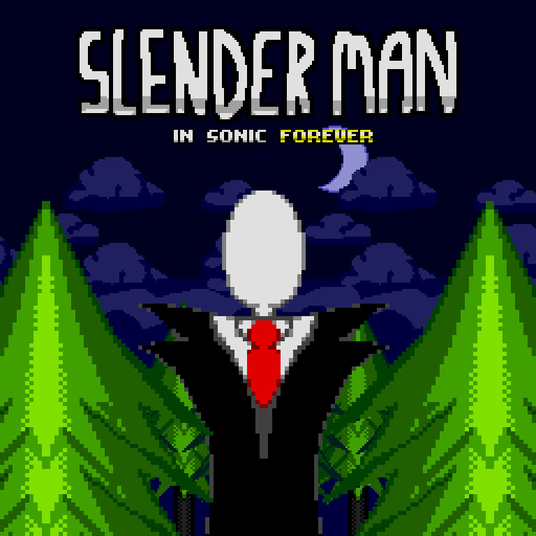 Slenderman in S1F Mod for Sonic the Hedgehog Forever | S1F Mods