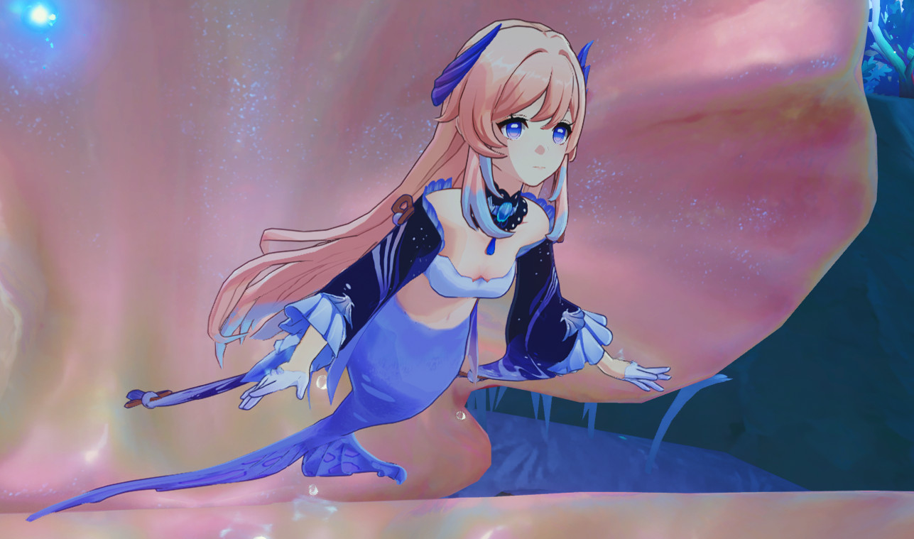 Mermaid Kokomi (prototype) Mod for Genshin Impact | GI Mods