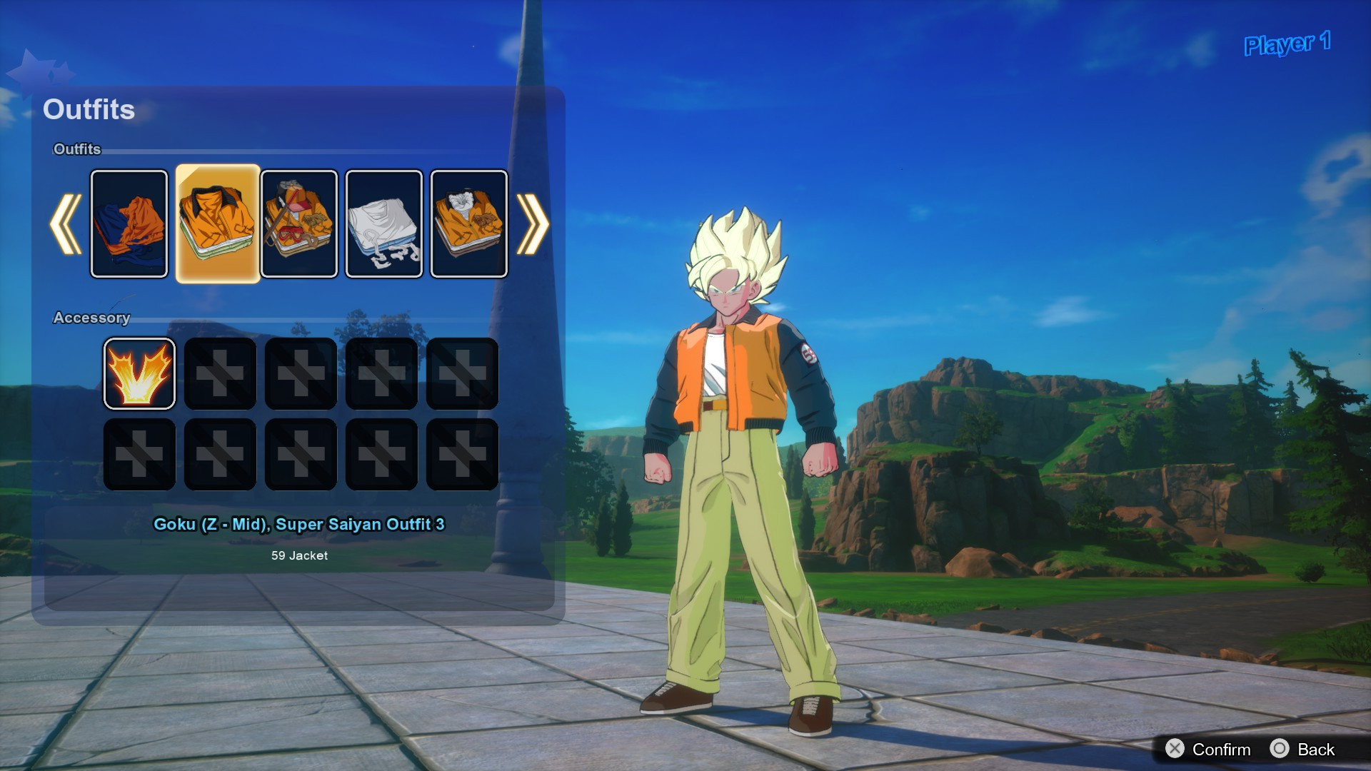 Goku (Mid) - Cell Saga (Millenium) Costumes Mod for Dragon Ball ...