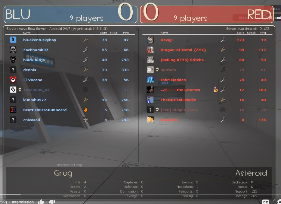 Fixed Old Scoreboard Mod for Team Fortress 2 | TF2 Mods