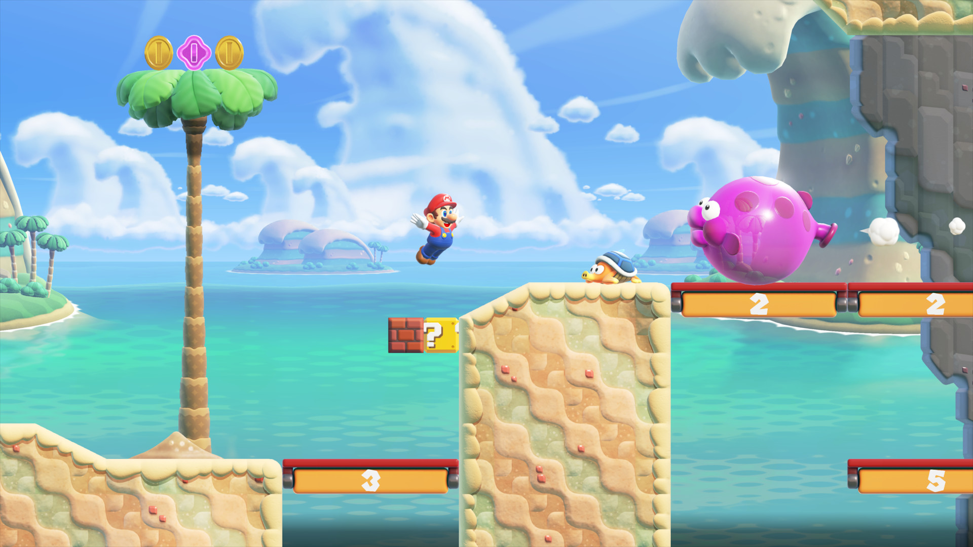 Custom Level: Petal Bloomp Mod for Super Mario Bros. Wonder | SMBW Mods