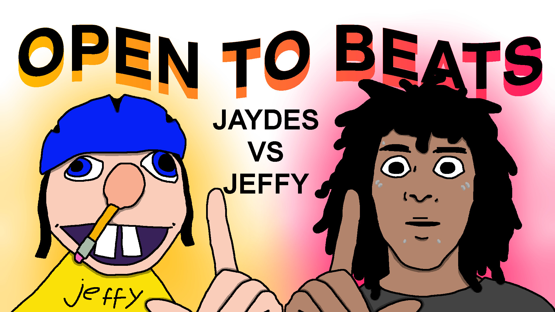 OPEN TO BEATS (jaydes vs jeffy) Mod for Friday Night Funkin' | FNF Mods