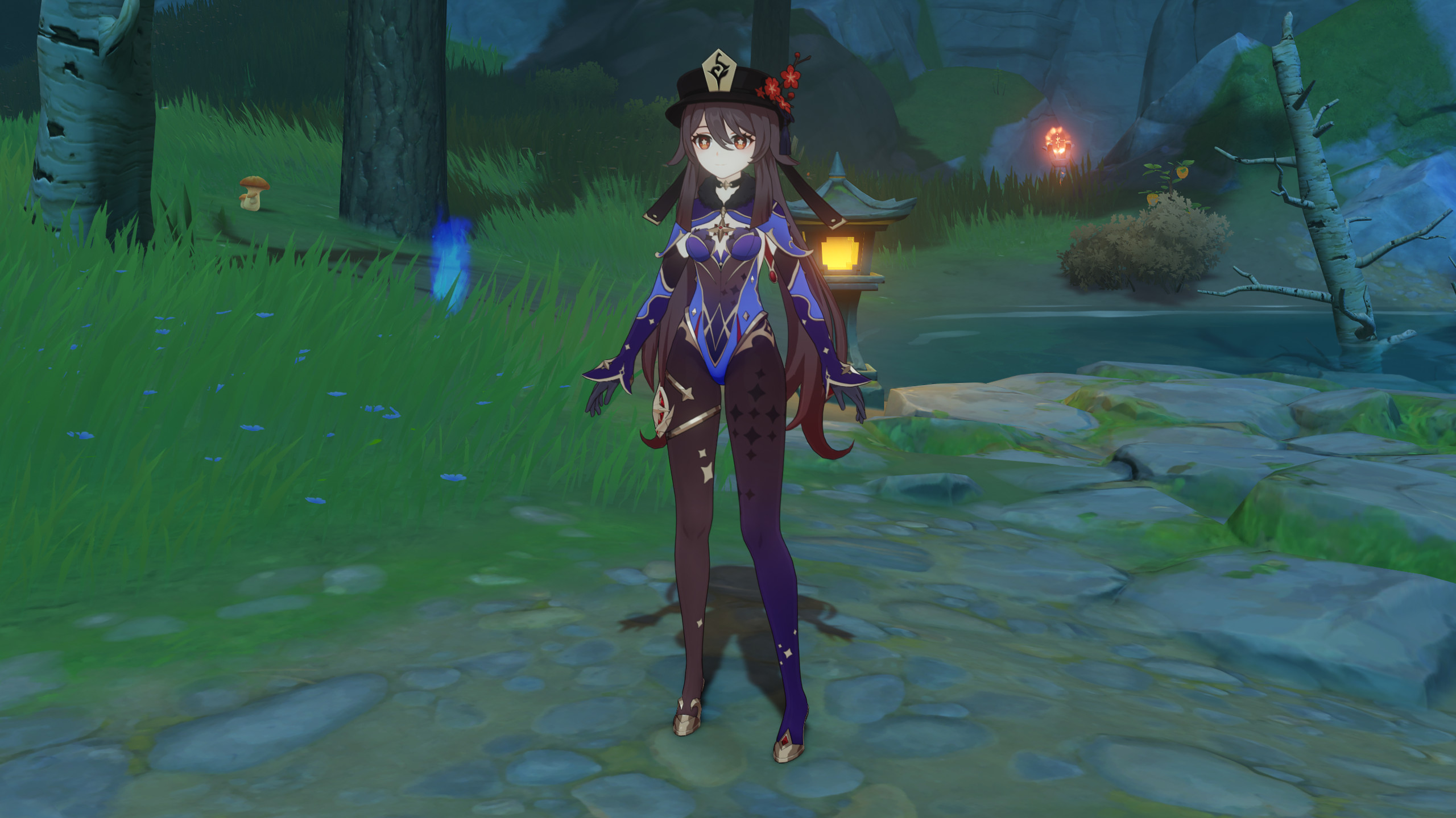 HuTao mona outfit Mod for Genshin Impact | GI Mods