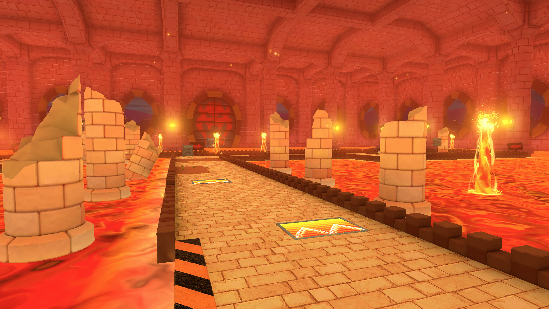 GBA Bowser Castle 1 Mod for Mario Kart 8 Deluxe | MK8D Mods