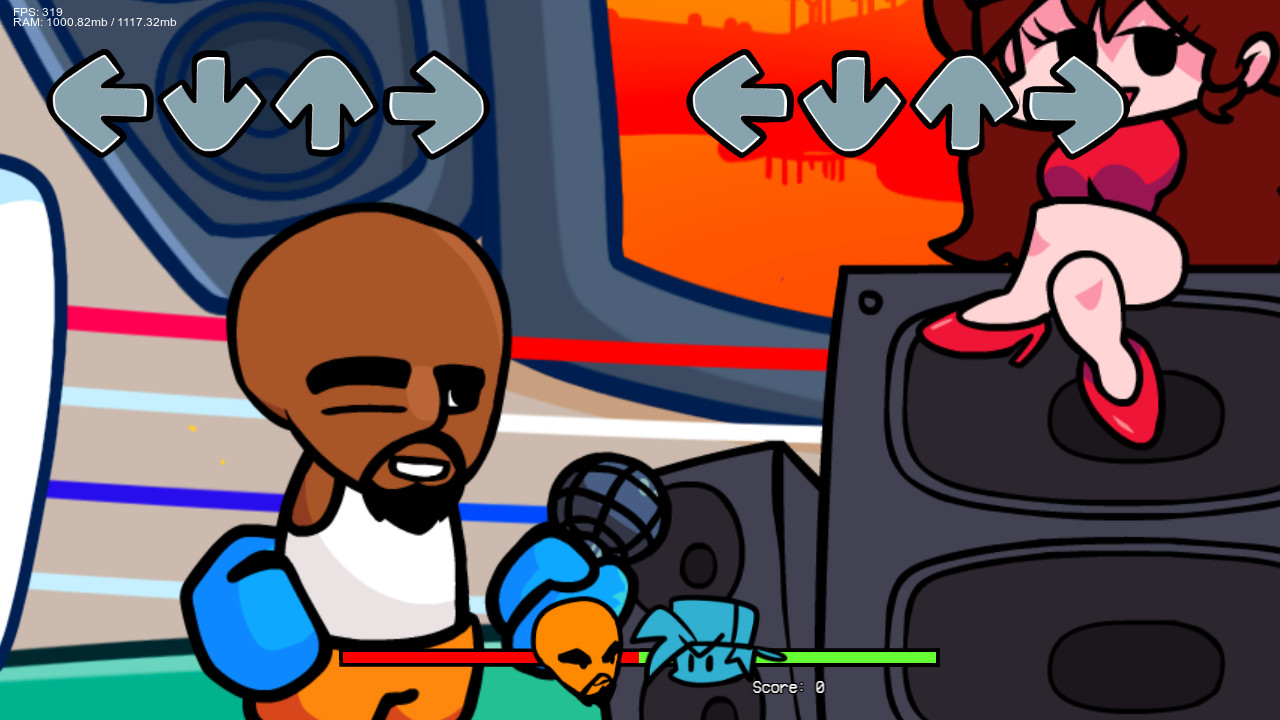 Vs Matt Base Game/V-Slice Port Mod for Friday Night Funkin' | FNF Mods