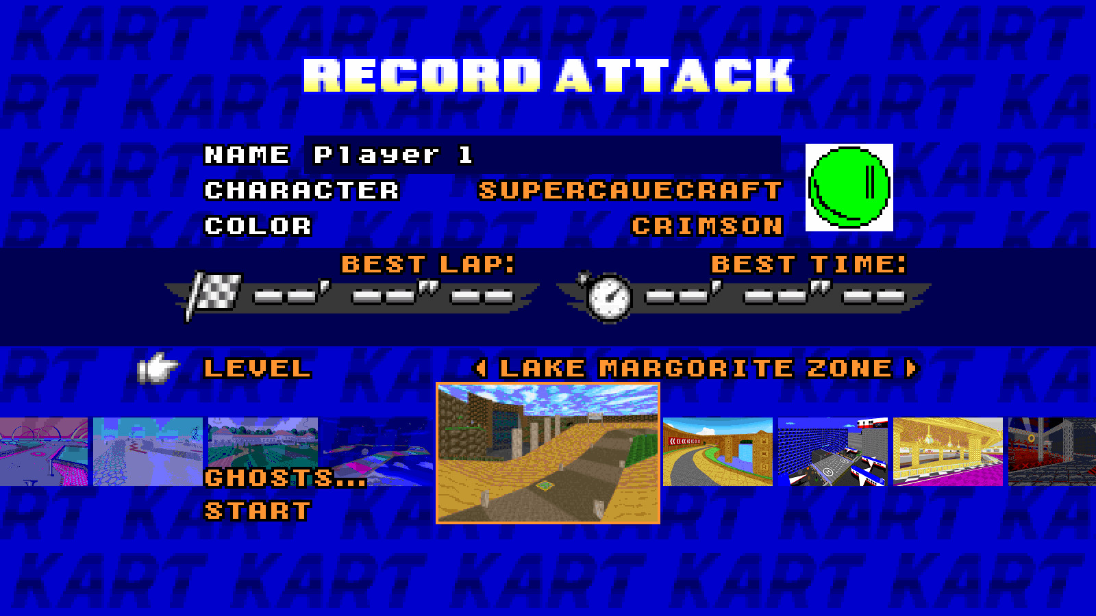 Super Caue Craft For SRB2 Kart v0.3 Mod for Sonic Robo Blast 2 Kart ...