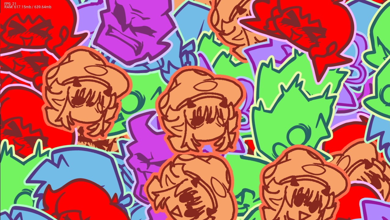 FNF : GIRLFRIEND MODE PORT PSYCH ENGINE P-SLICE Mod for Friday Night ...