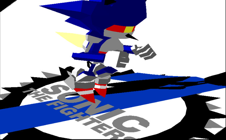 Mecha Sonic Mk2 in Sonic the Fighters Mod for Sonic The Fighters | STF Mods