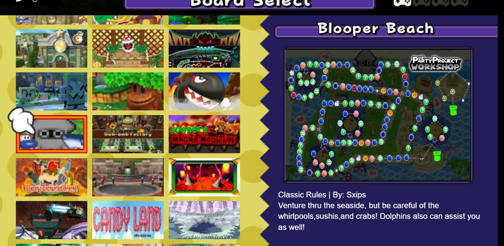 Blooper Beach Mod for Party Project | PProject Mods