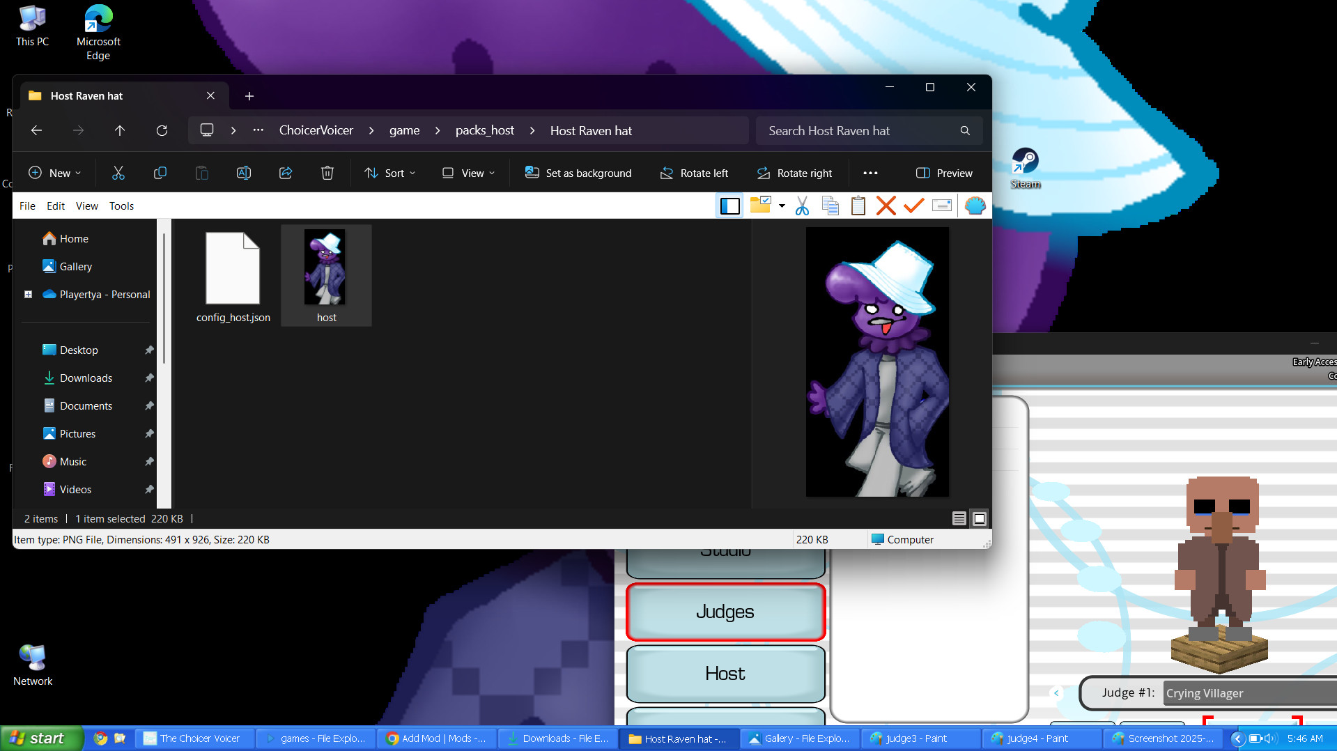 my choicer voicer pack Mod for The Choicer Voicer | TCV Mods