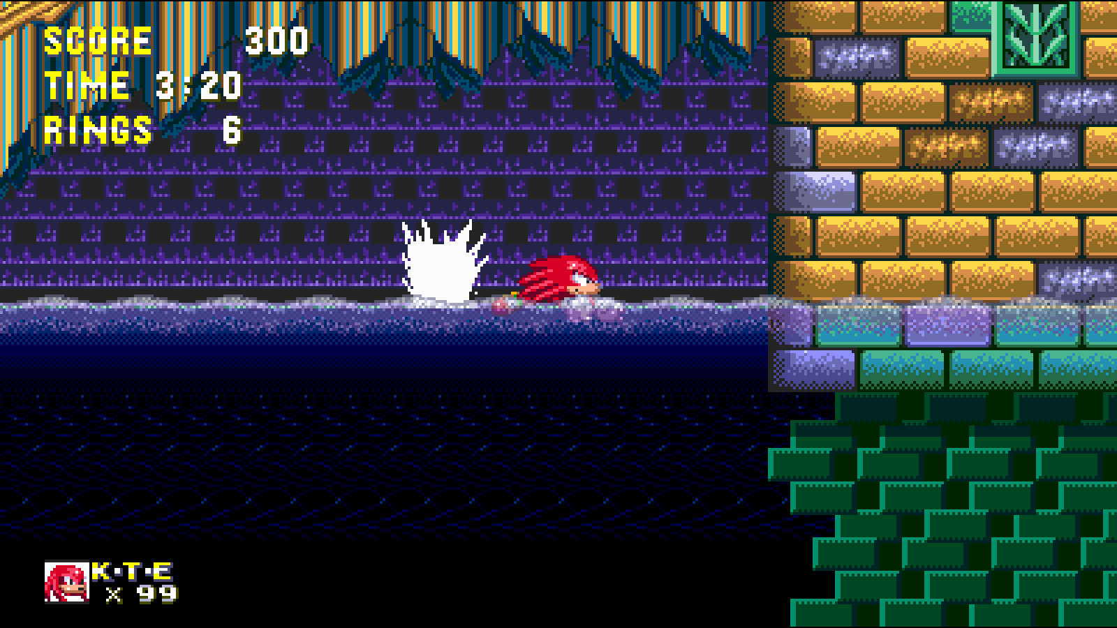 Knuckles' Water Gliding Mod for Sonic 3 A.I.R. | S3AIR Mods