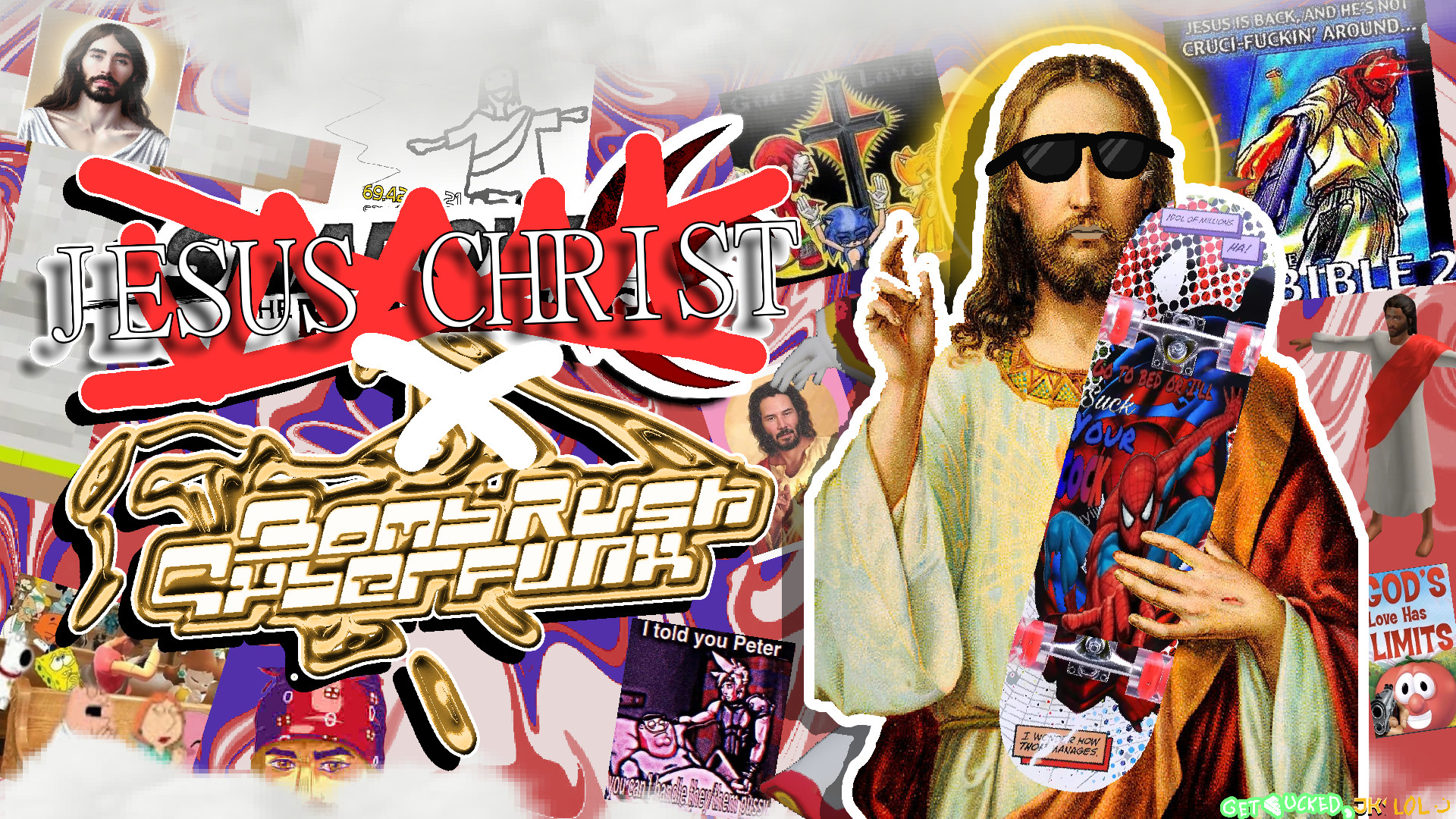 Jesus Funkified (april fools) Mod for Bomb Rush Cyberfunk | BRC Mods