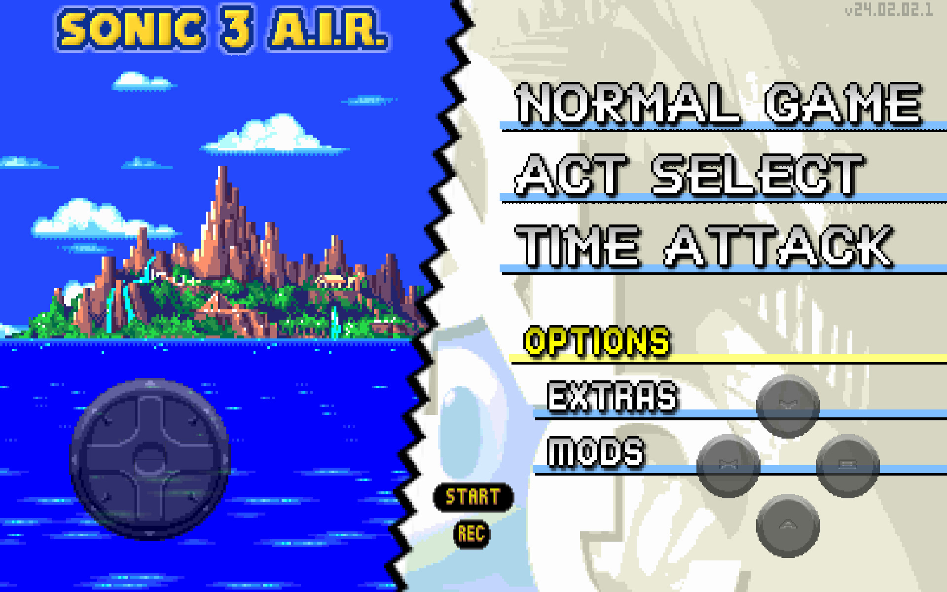 (STT 16-bits)Sonic CD & Mania TouchControl Mod for Sonic 3 A.I.R ...