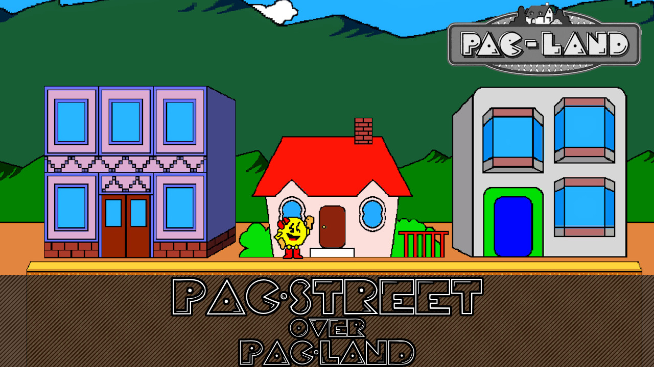 Pac-Street over Pac-Land Mod for Super Smash Bros. Ultimate | SSBU Mods