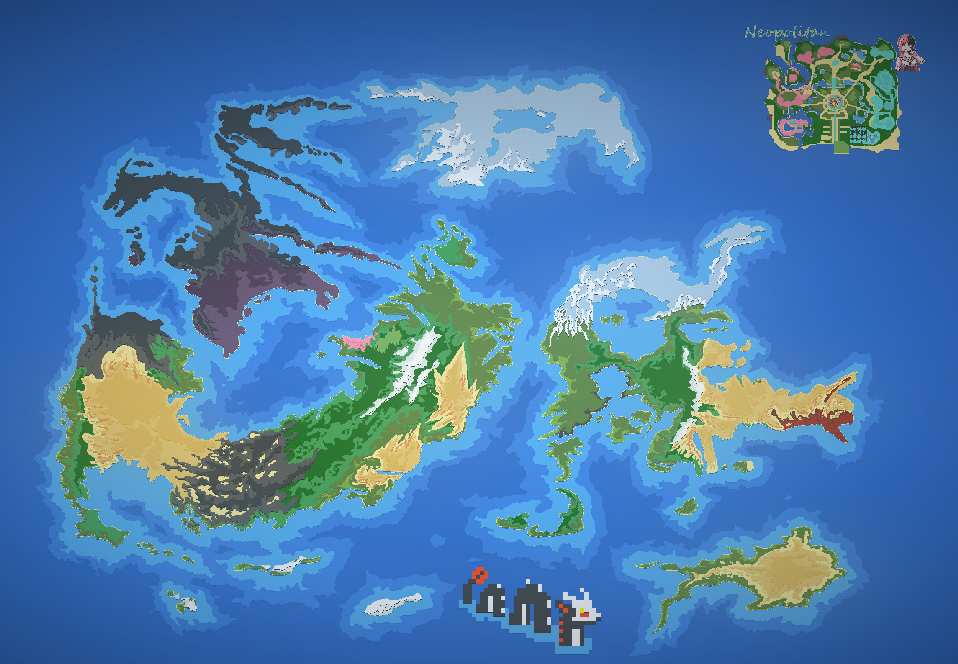 (35x25) Remnant RWBY: Remnaissance v2.00 Mod for WorldBox | WorldBox Mods