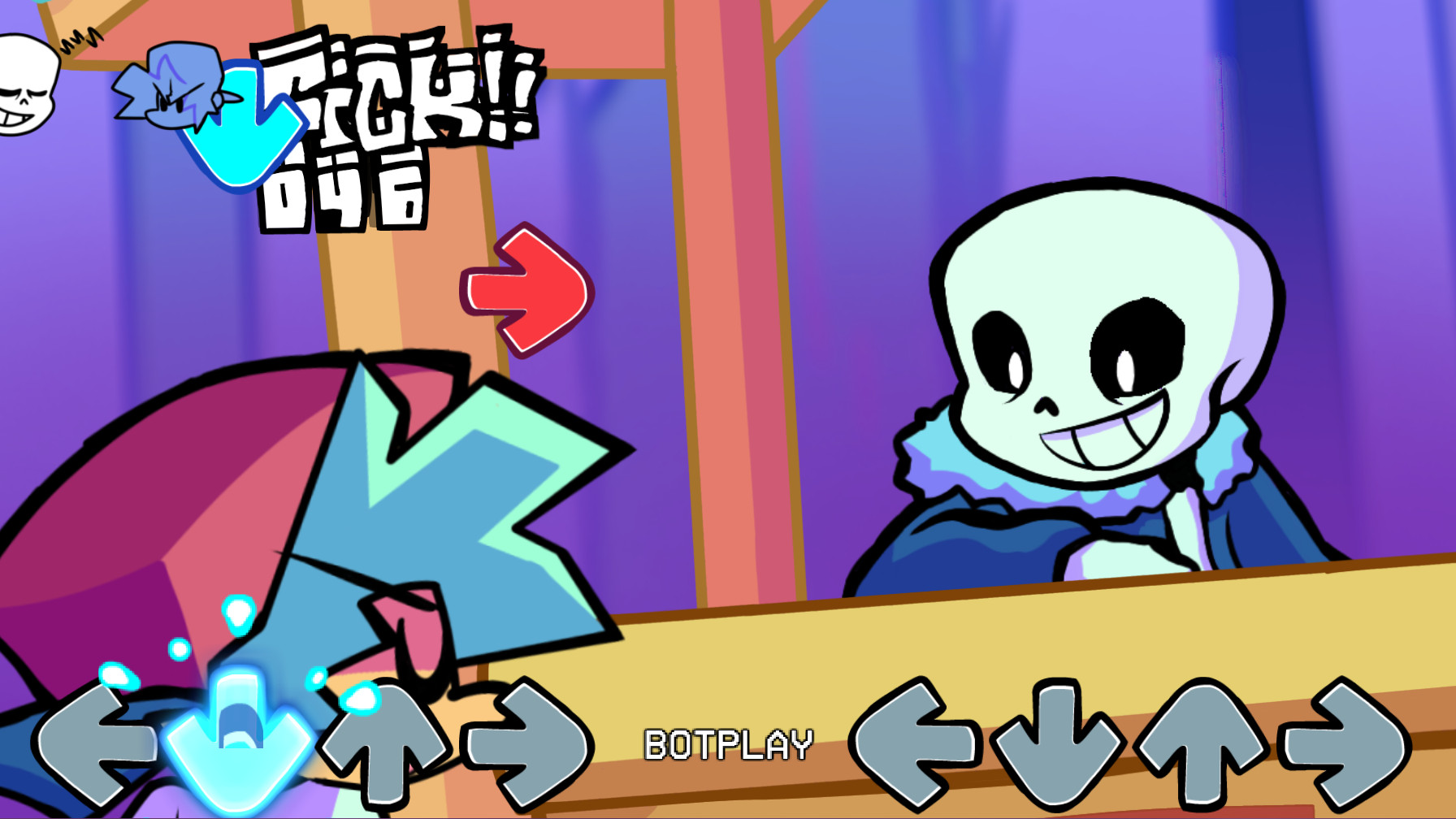 FNF X Undertale ONE SHOT || Lazybones Remixed Mod for Friday Night ...