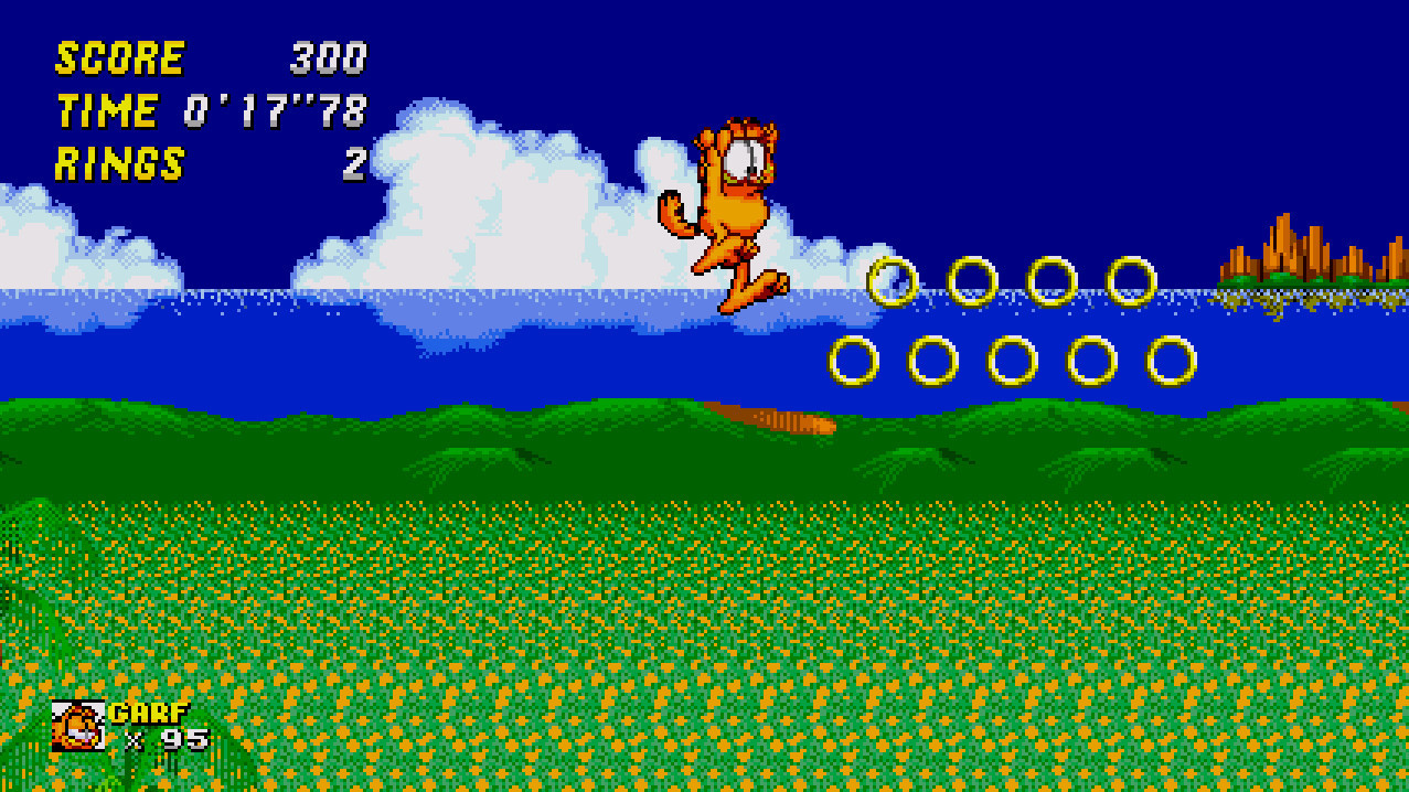 Garfield 2 Absolute Mod for Sonic The Hedgehog 2 Absolute | S2A Mods