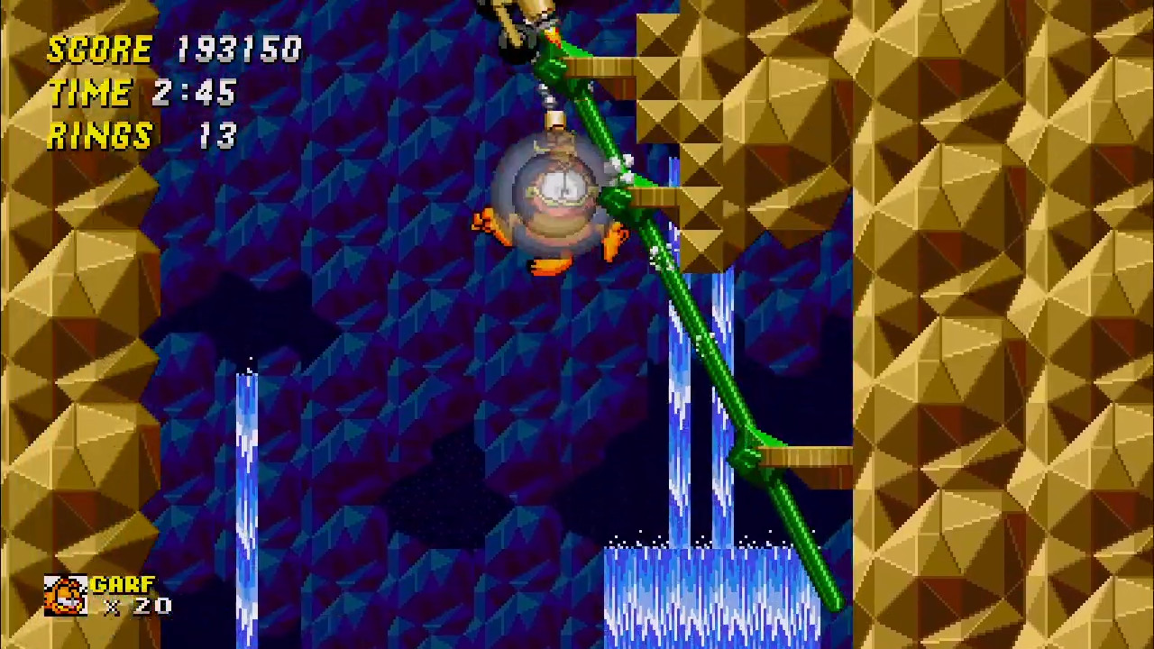 Garfield 2 Absolute Mod for Sonic The Hedgehog 2 Absolute | S2A Mods