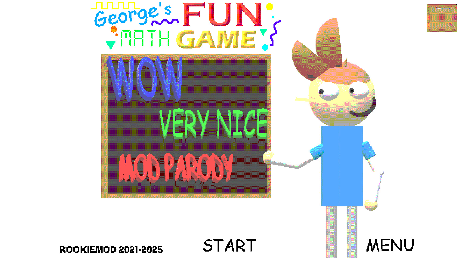 George's Fun Math Game Mod for Baldi's Basics | Baldi Mods