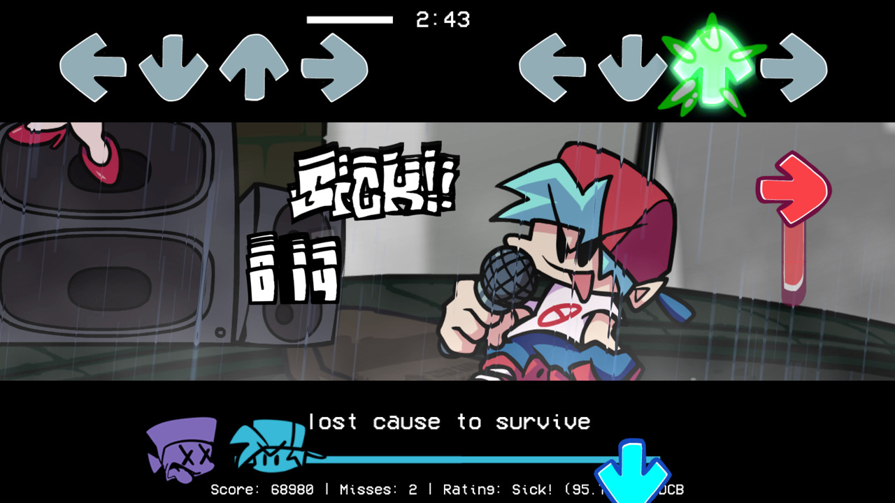 2HOT BF-MIX but Charted Mod for Friday Night Funkin' | FNF Mods