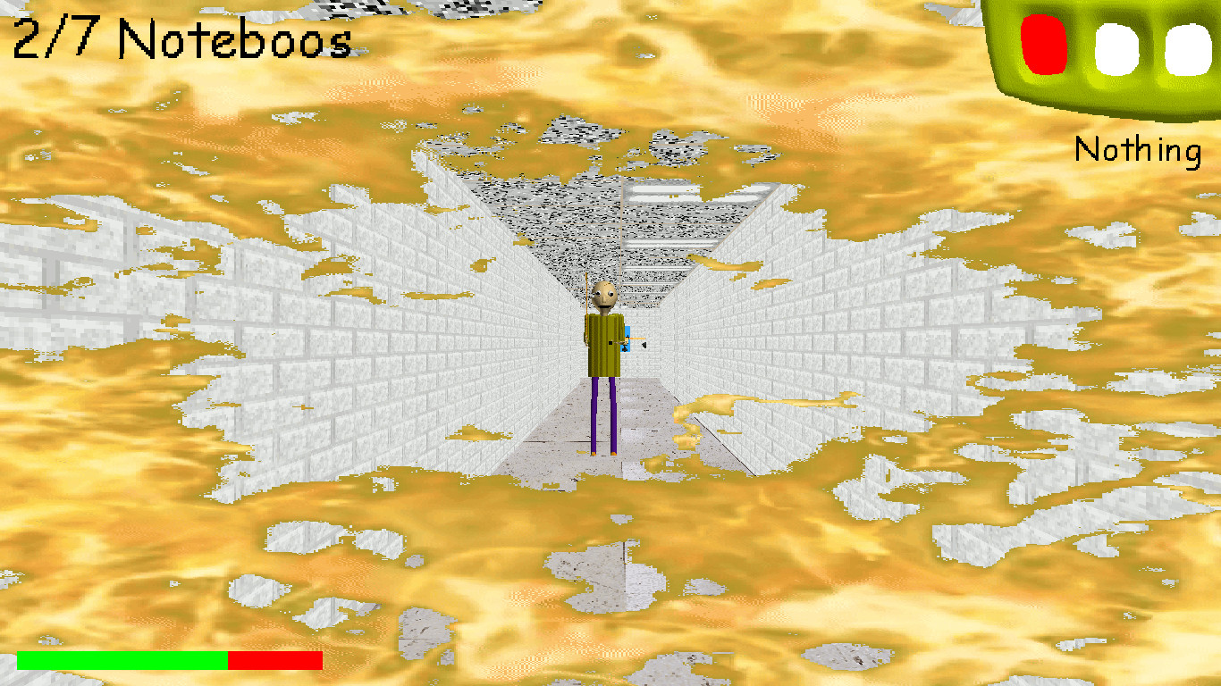 the scary yellow dude Mod for Baldi's Basics | Baldi Mods