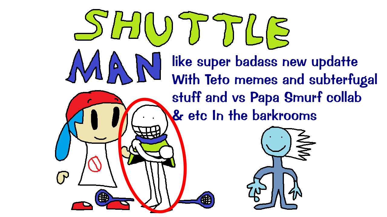 SHUTTLE MAN like super badass new update real Mod for Friday Night ...