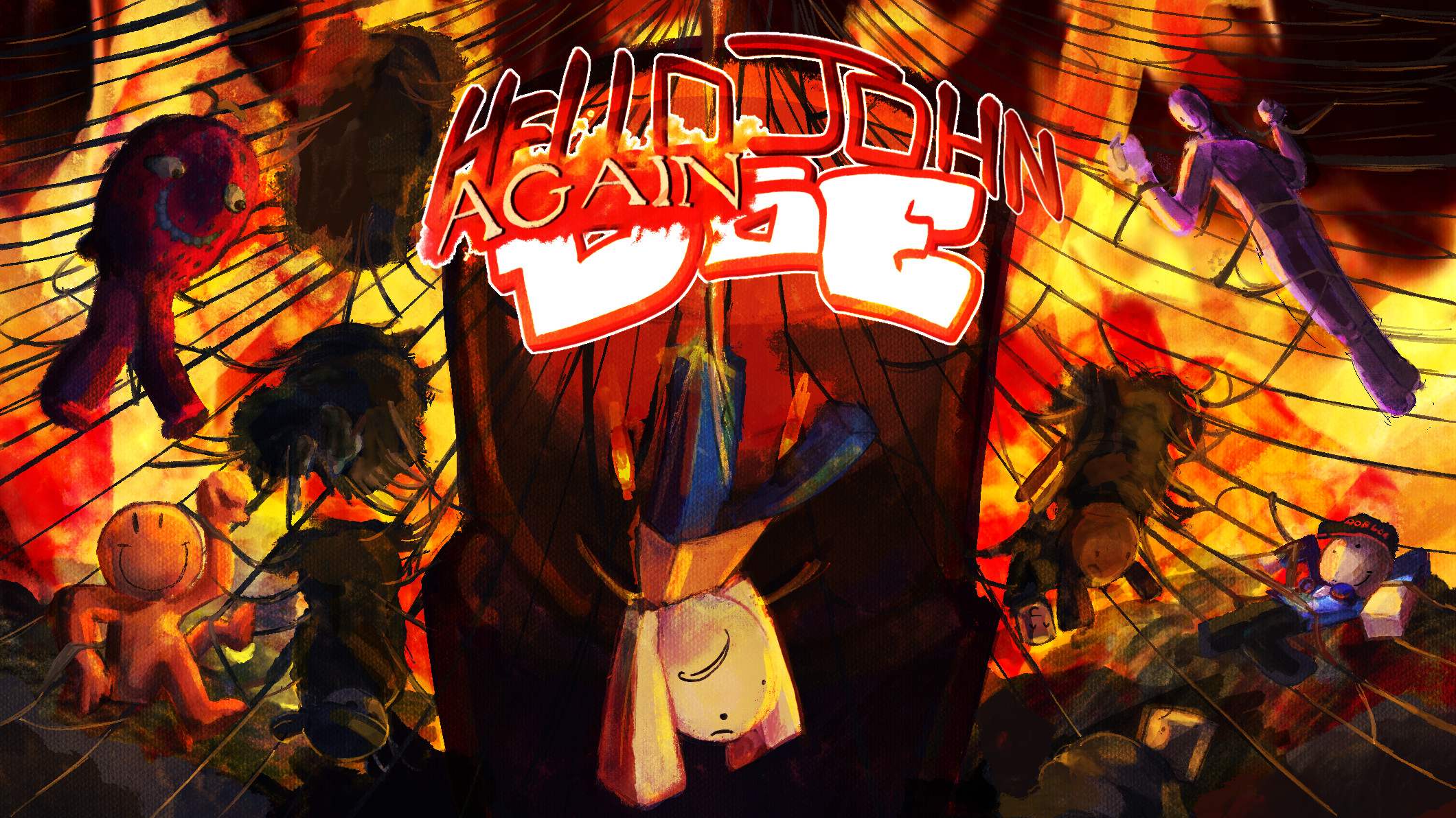 hello again john doe Mod for Friday Night Funkin' | FNF Mods