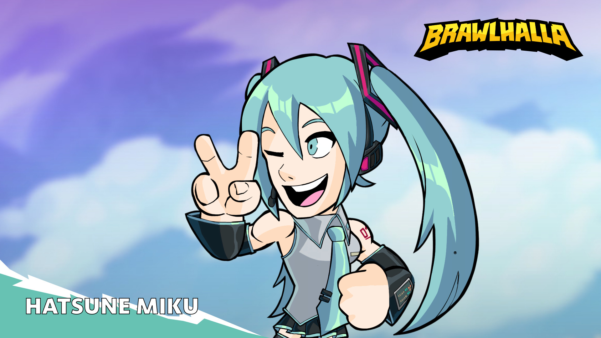 Hatsune Miku (2025 April Fools) Mod for Brawlhalla | BHalla Mods