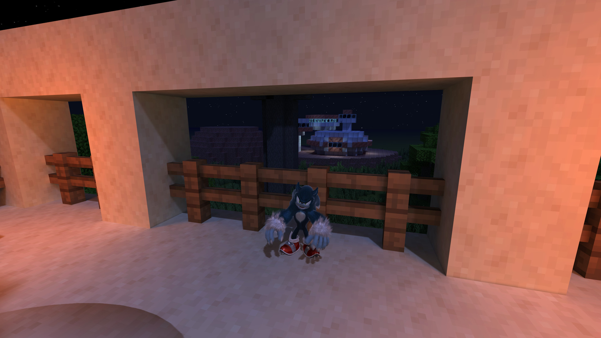 Blocky Citadel Night Mod for Unleashed Recompiled | UR Mods