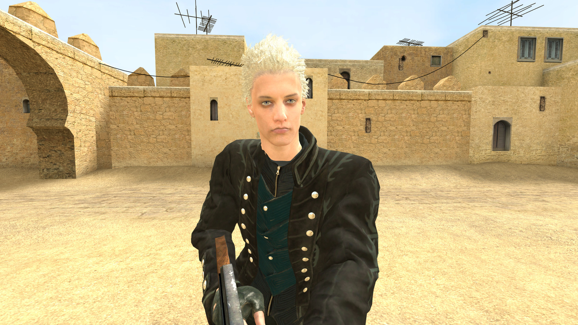 DMC 5 Vergil Mod for Counter-Strike: Source | CS:S Mods