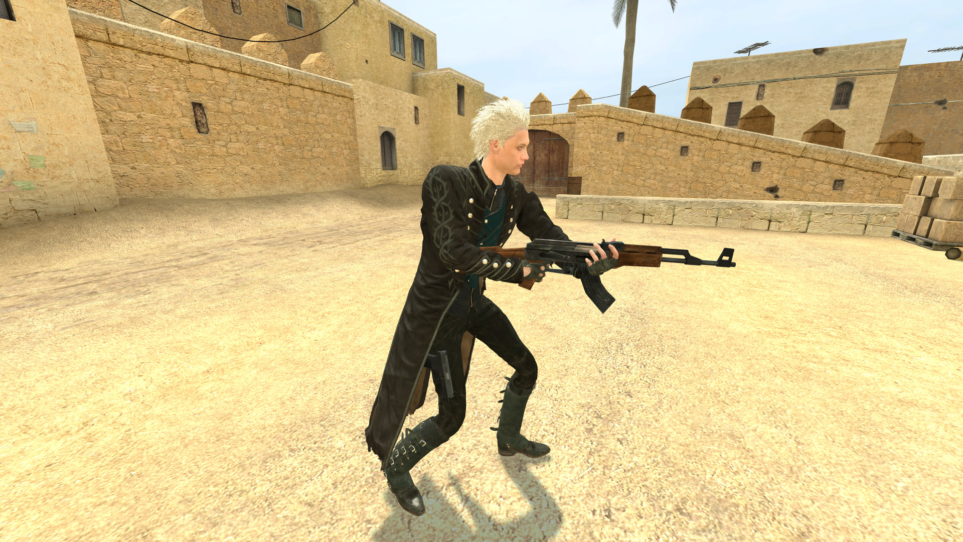 DMC 5 Vergil Mod for Counter-Strike: Source | CS:S Mods