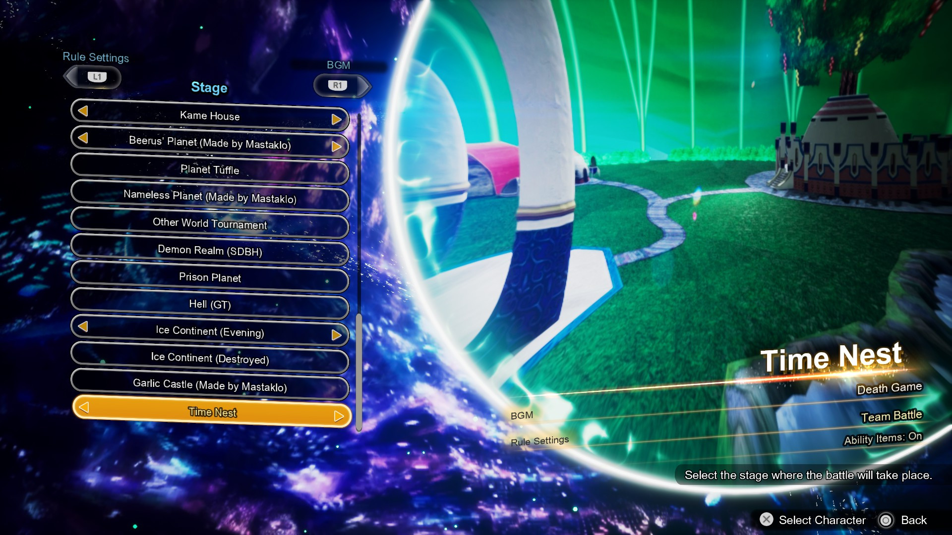 Time Nest Mod for Dragon Ball: Sparking! ZERO | DBSZ Mods