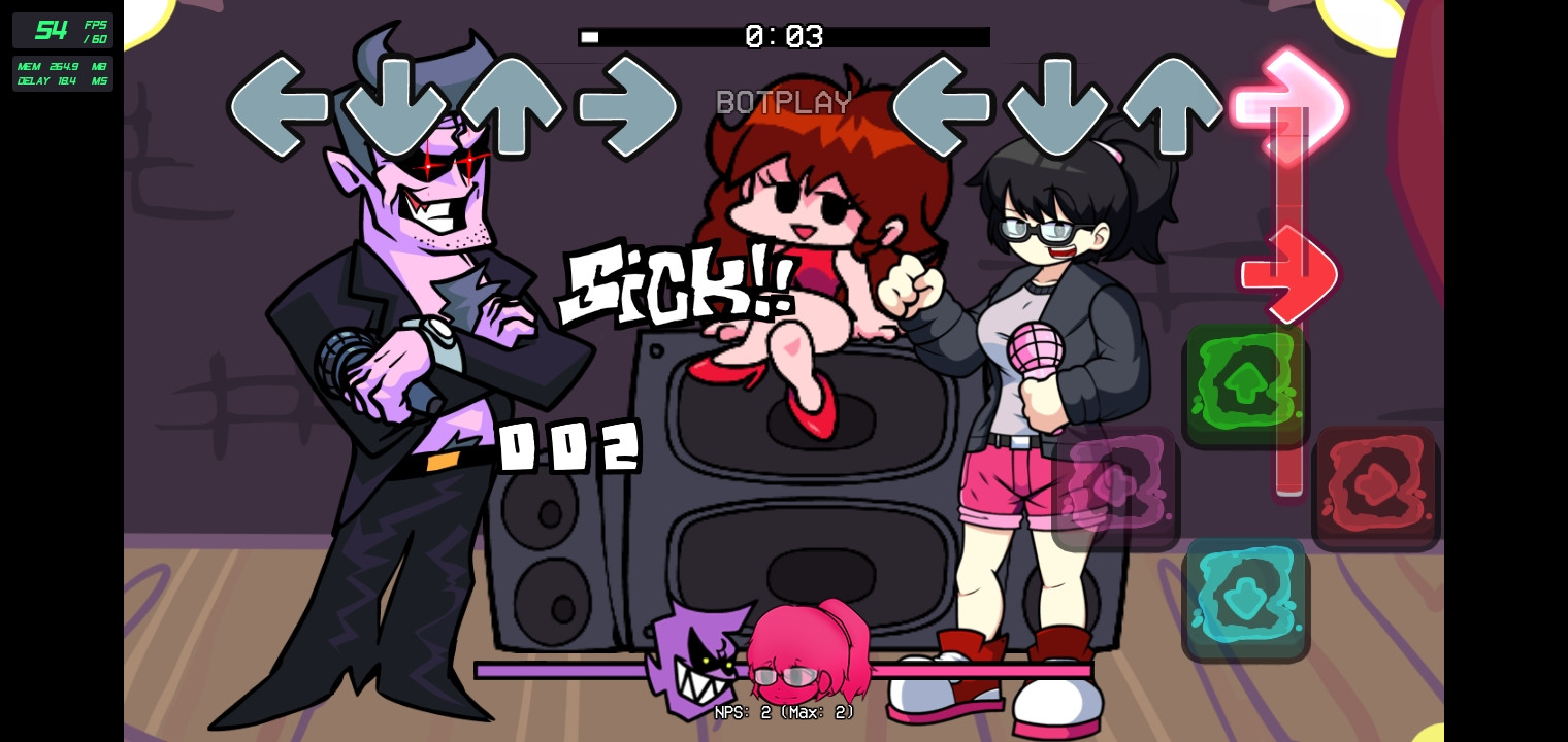 Playable May + GF (Mountain Funkin) over GF Mod for Friday Night Funkin ...