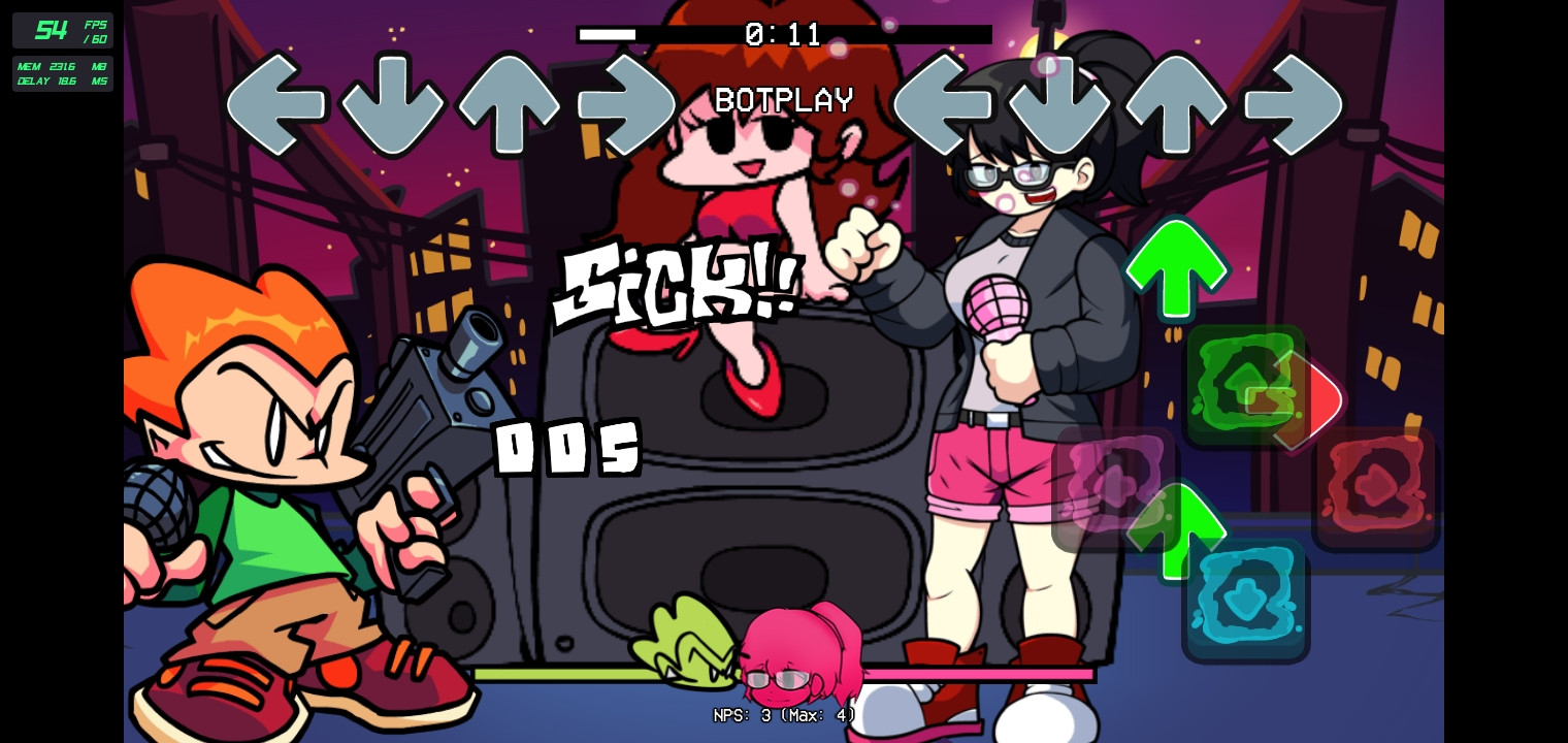 Playable May + GF (Mountain Funkin) over GF Mod for Friday Night Funkin ...