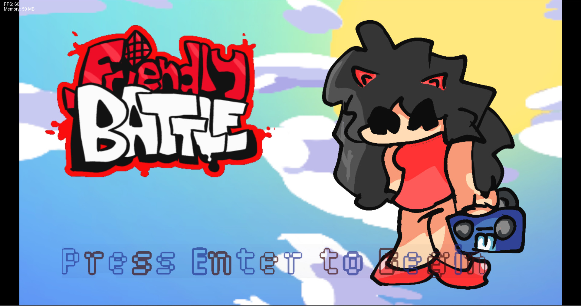 Friendly Battle MIX Mod for Friday Night Funkin' | FNF Mods