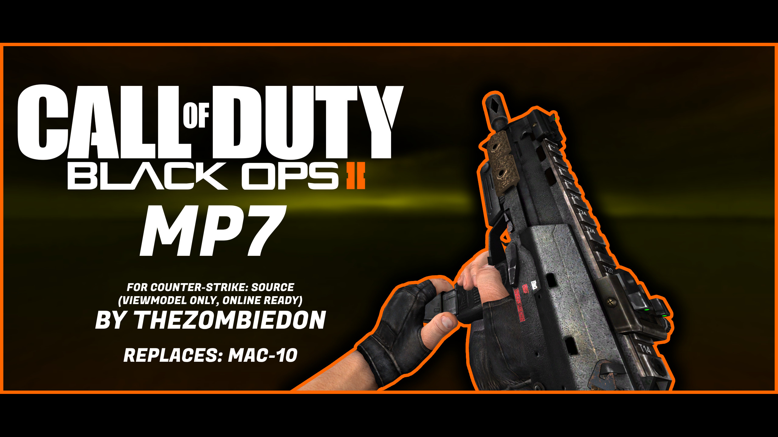 CoD BO2 MP7 for Counter-Strike: Source Mod for Counter-Strike: Source ...