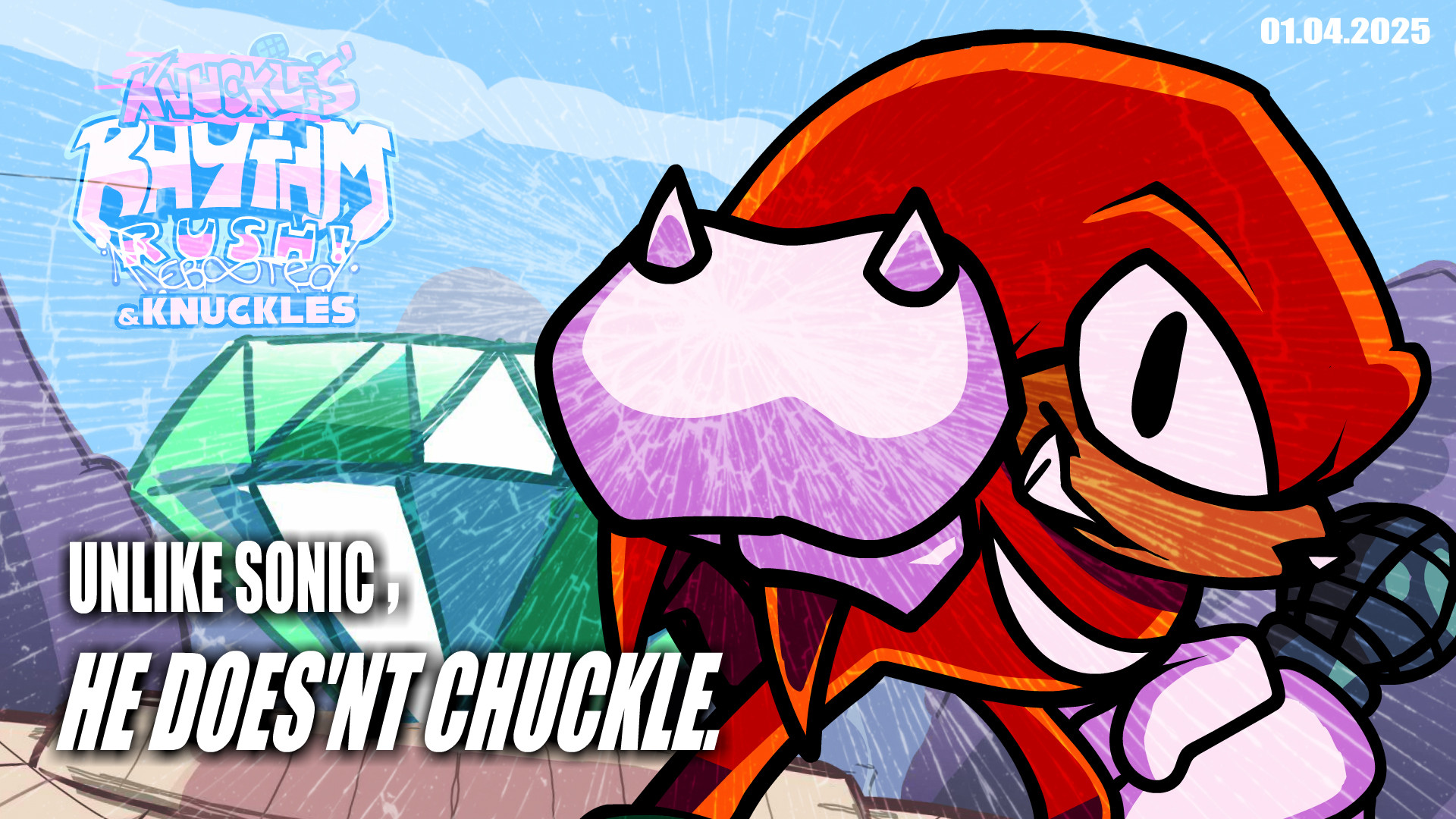 Knuckles' Rhythm Rush: Rebooted & Knuckles Mod for Friday Night Funkin ...